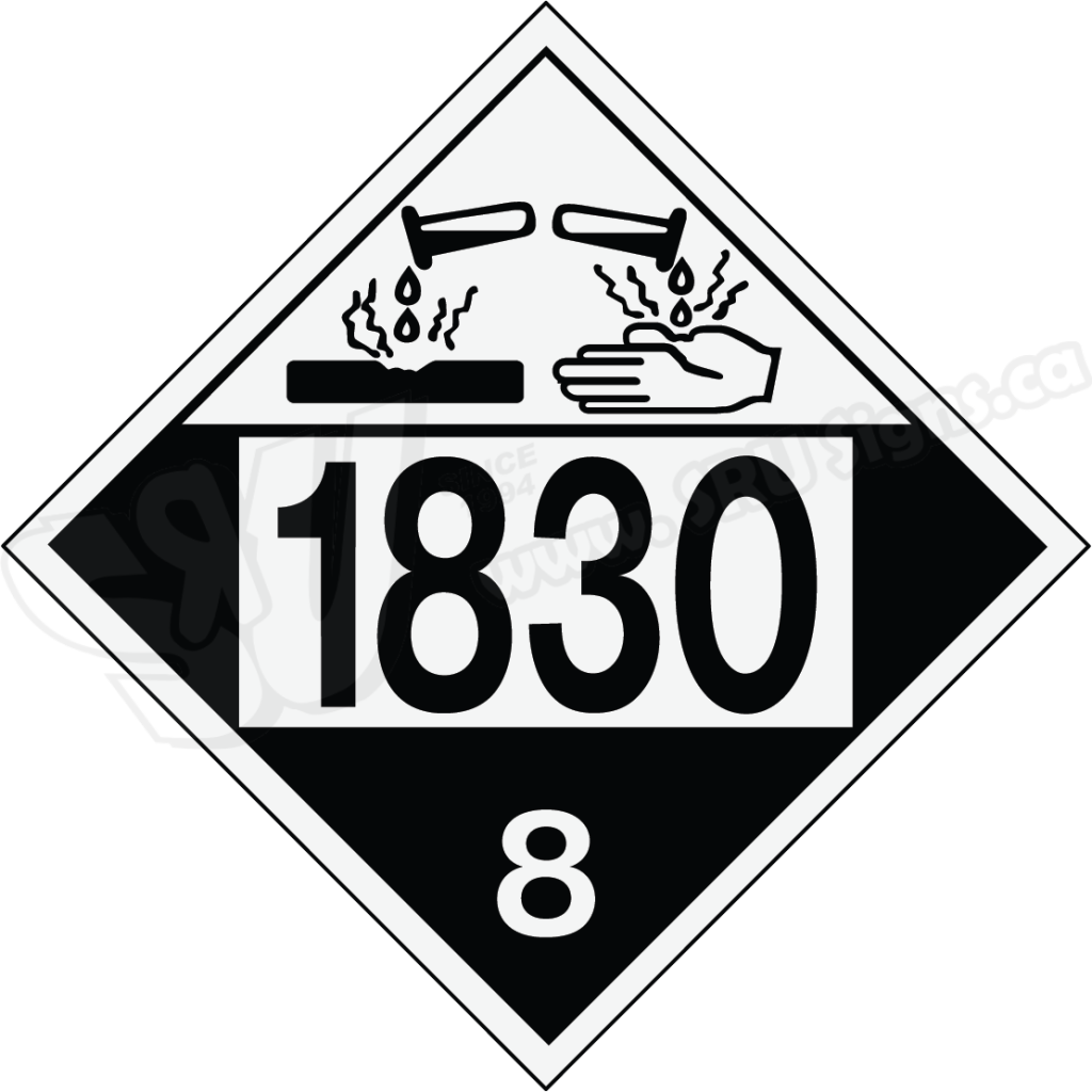 SRUPLAC044 1830 Corrosive White Class 8 1830 sruplac044-1830-corrosive-white-class-8-1830