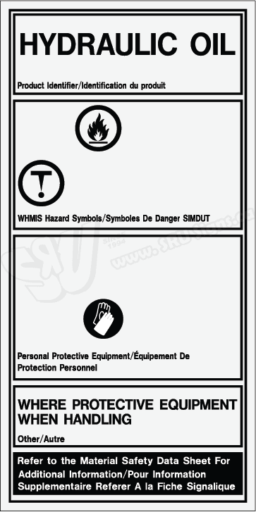 SRUWHMIS017 | Hydraulic Oil